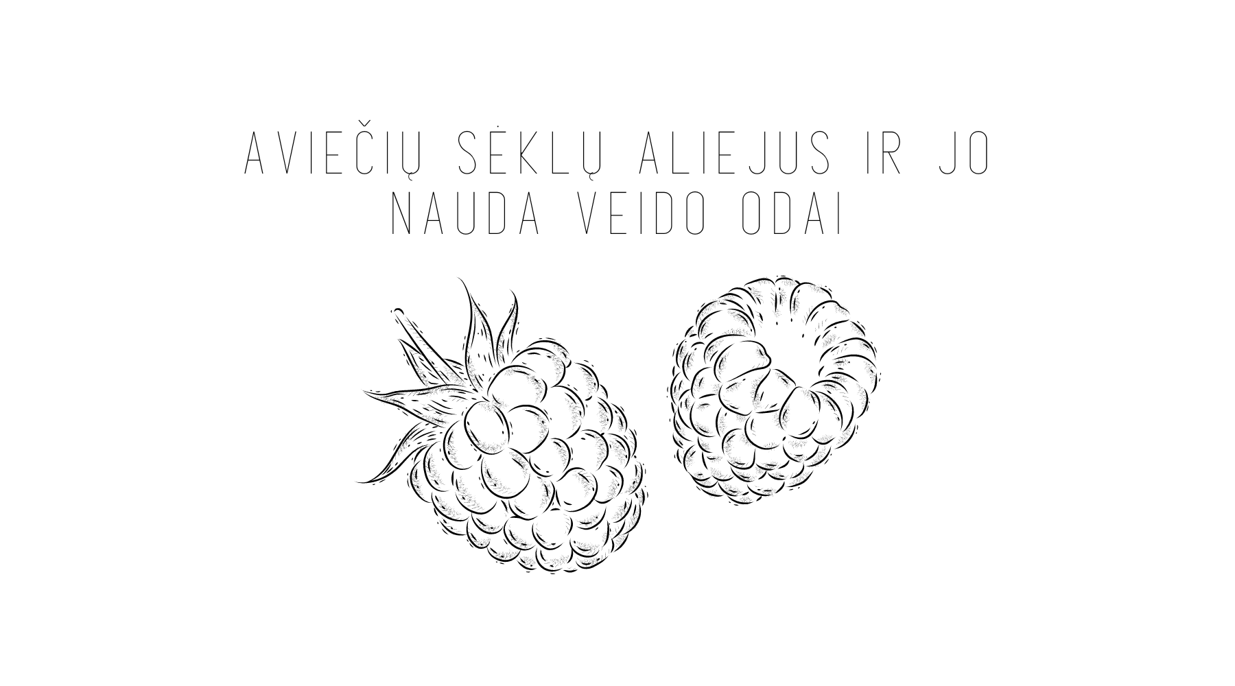 Aviečių sėklų aliejus ir jo nauda veido odai – CHALURE